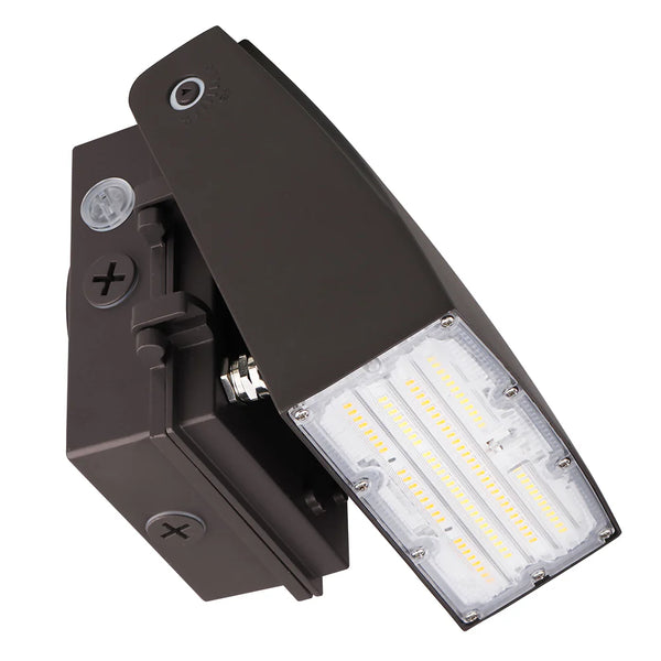 40W-80W Selectable LED Adjustable Wall Pack AC120-277V – ledquant lighting