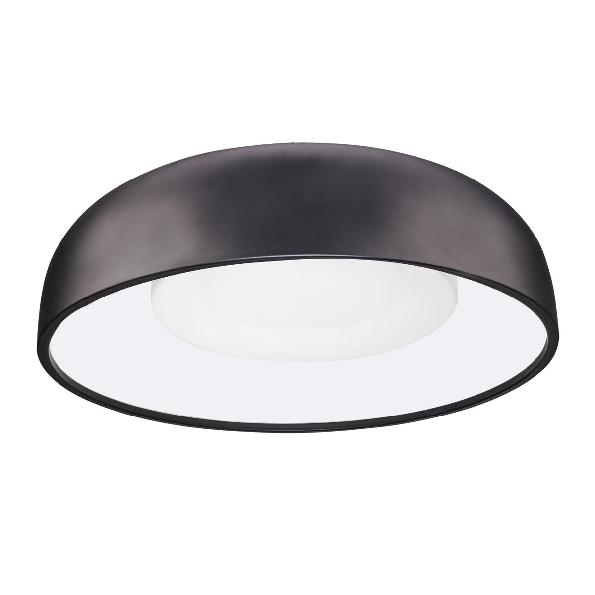 Kuzco Lighting FM13120-BK-5CCT Beacon 20 inch CCT LED Flush Mount in B ...