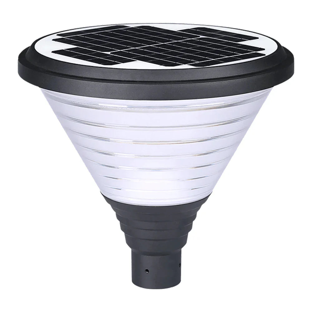 12W Solar LED Hourglass Post Top Light– ledquant lighting