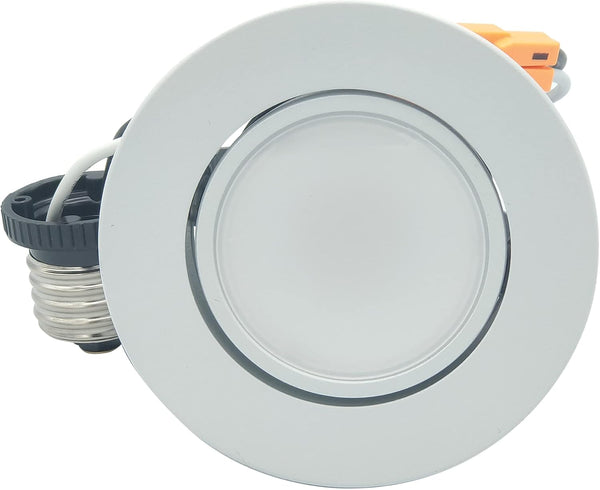 3 Inch Gimbal Dimmable LED Downlight Retrofit Baffle Recessed Lighting ...