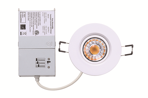 LED Gimbal 8W 3inch Recessed Dimmable Light Adjustable CCT (3K/4K/5K ...